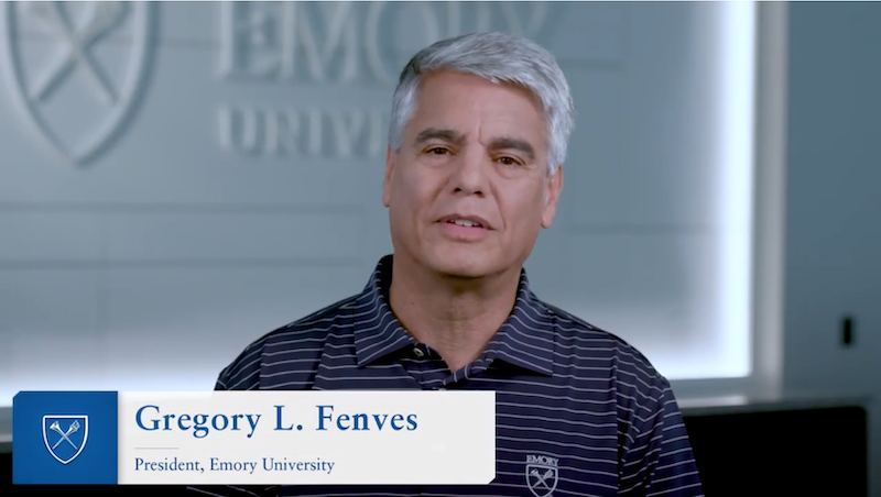 President Gregory L. Fenves | Office of the President | Emory University